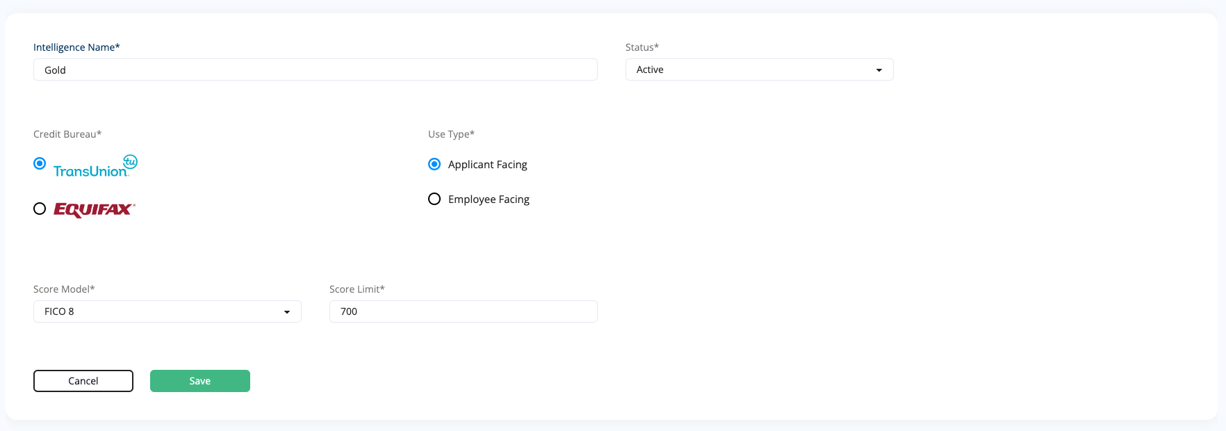 Intelligence | Credit Decisioning | iSoftpull