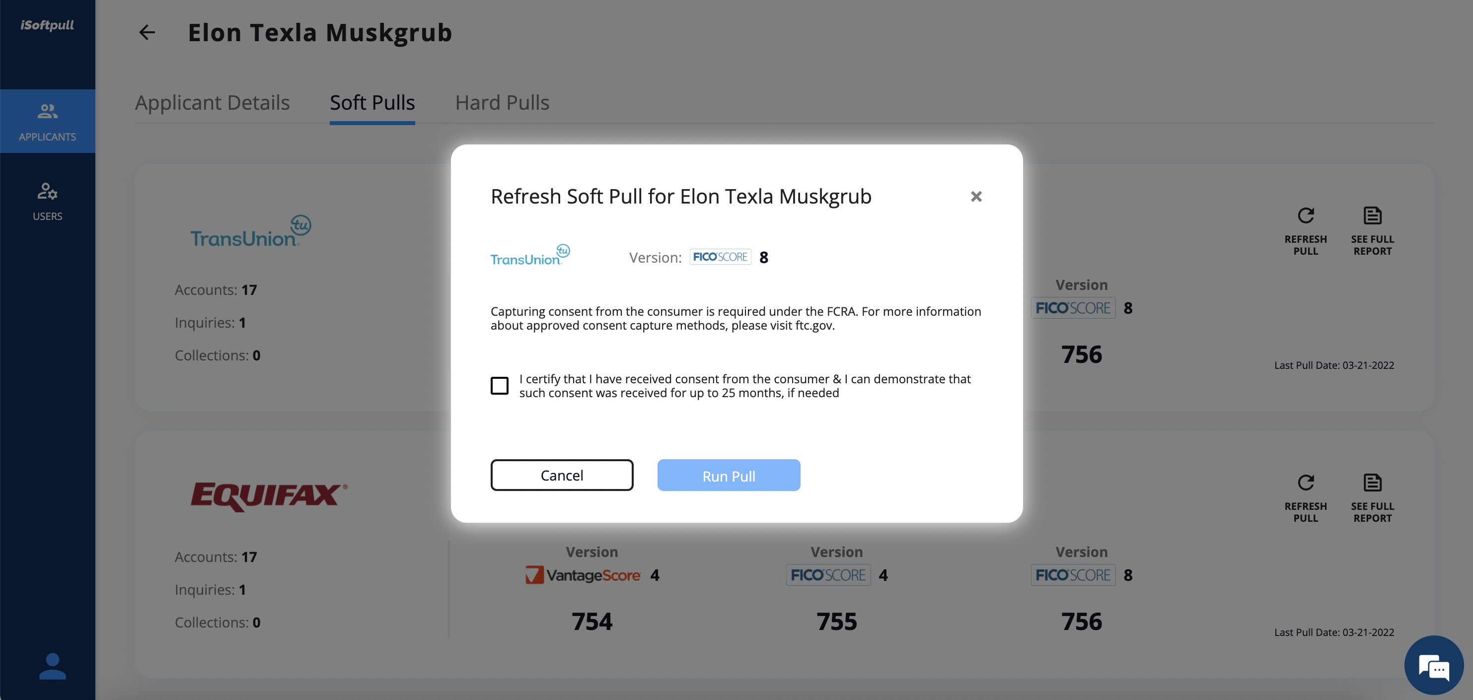 Refreshing Credit Reports and Scores | iSoftpull | Credit Reporting ...